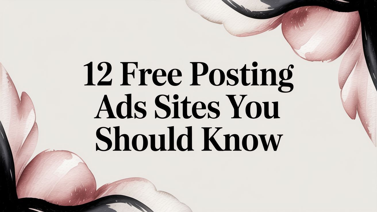 12 Free posting ads sites You Should Know | AdStellar