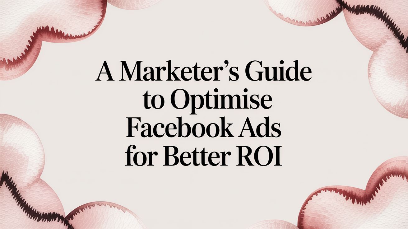 A Marketer's Guide to Optimise Facebook Ads… | AdStellar